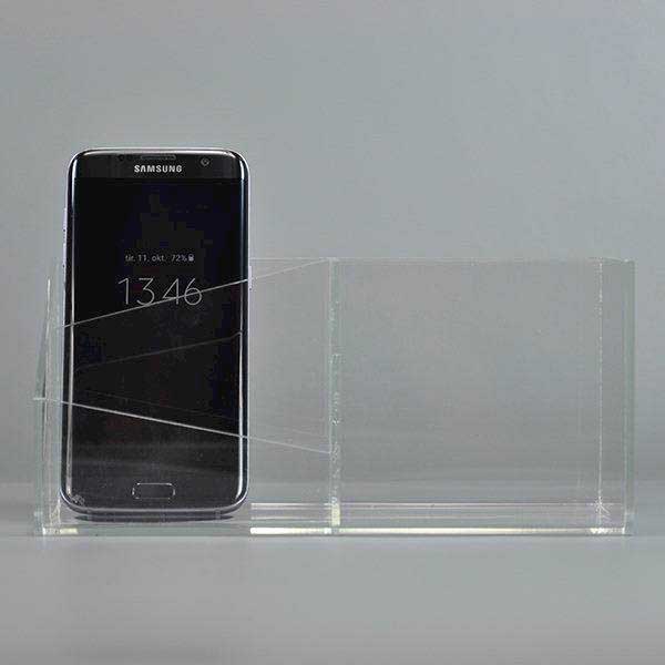 Modena Stationary box i klar akryl